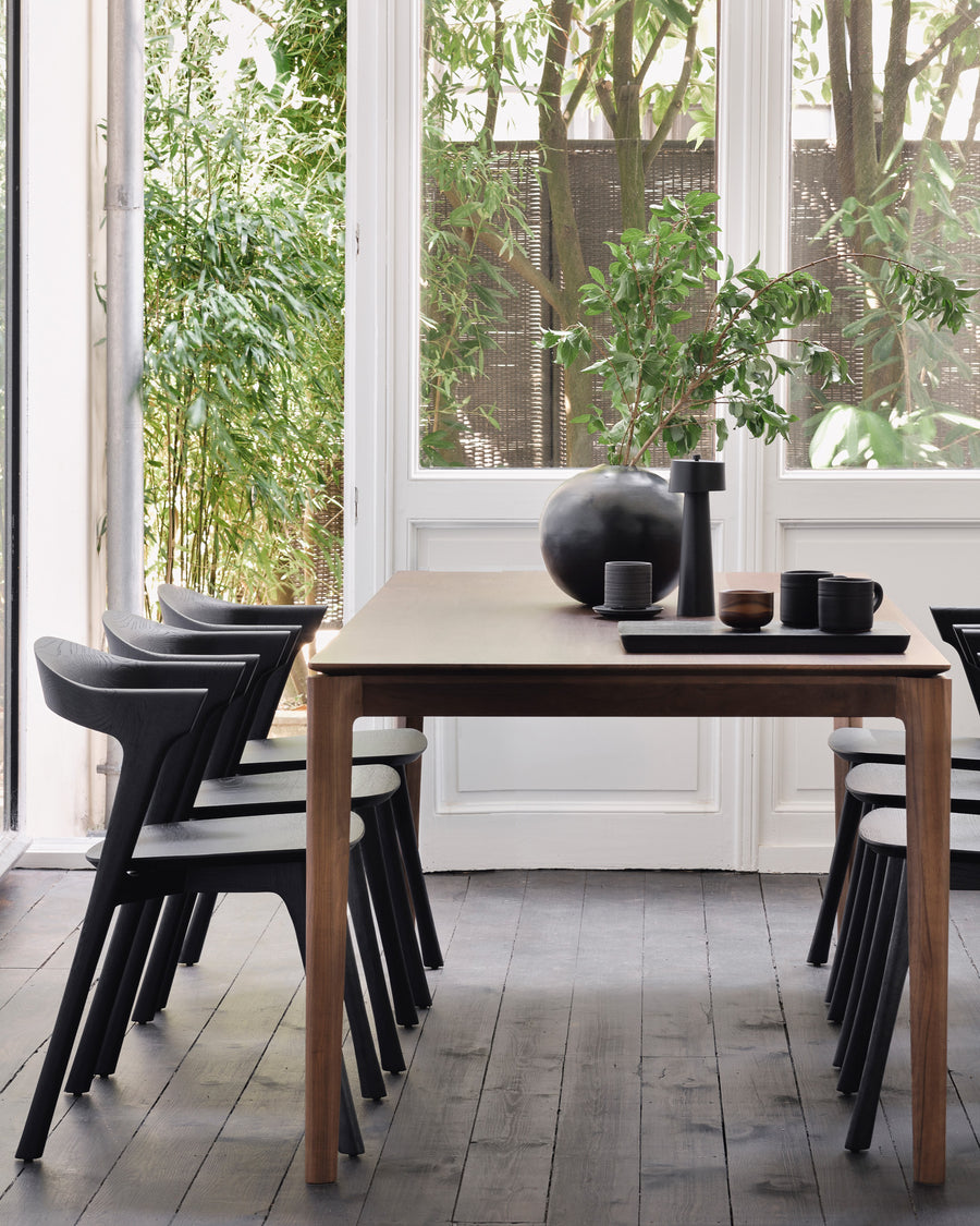 Bok Dining Table - Brown Teak