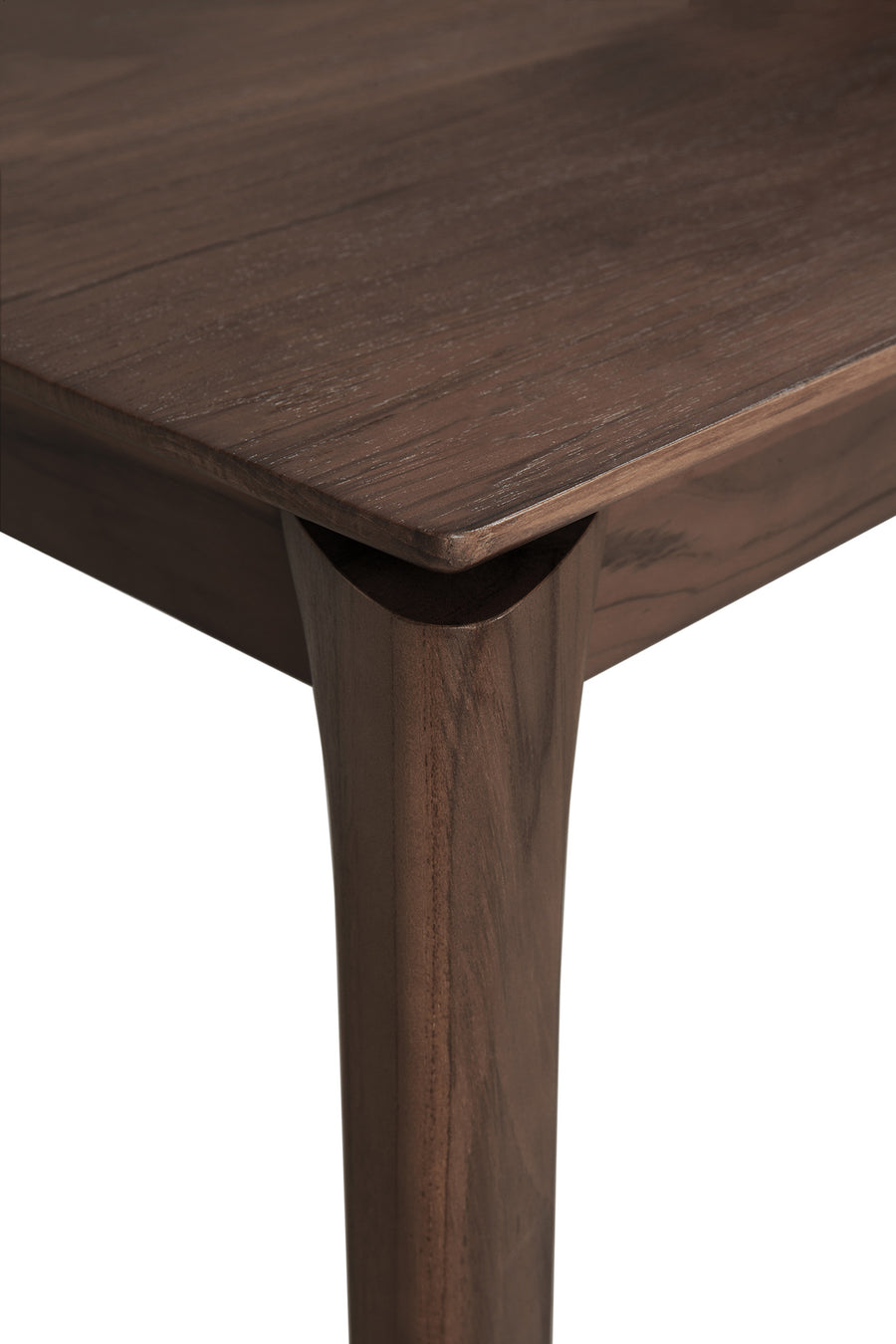 Bok Dining Table - Brown Teak