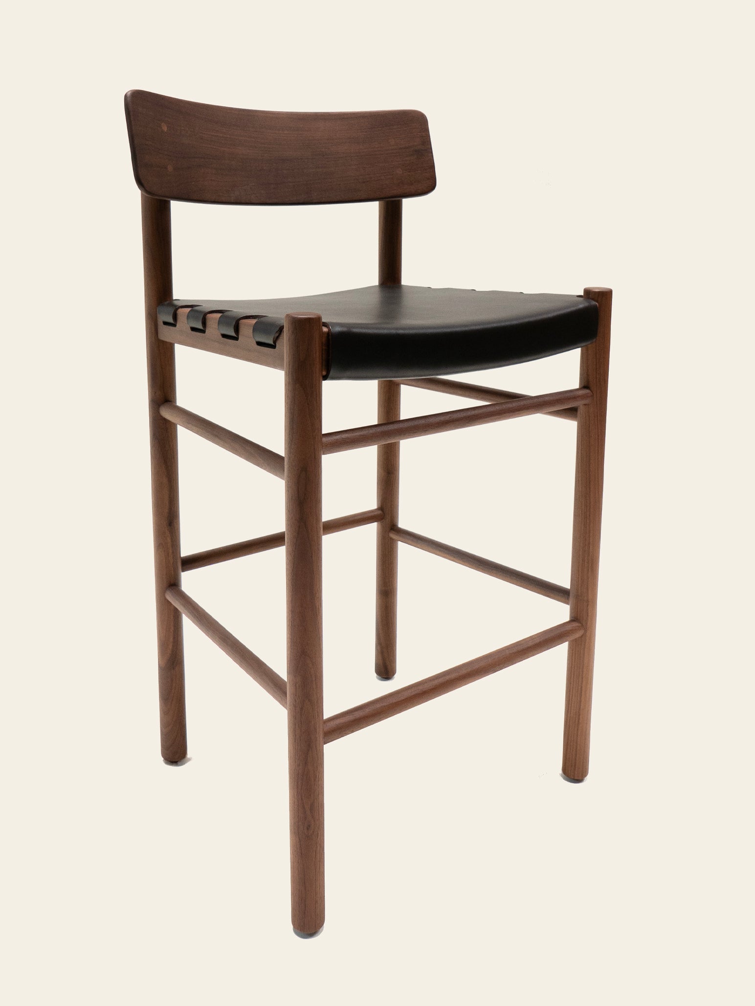 Cesco Counter Stool - Walnut – SOBU