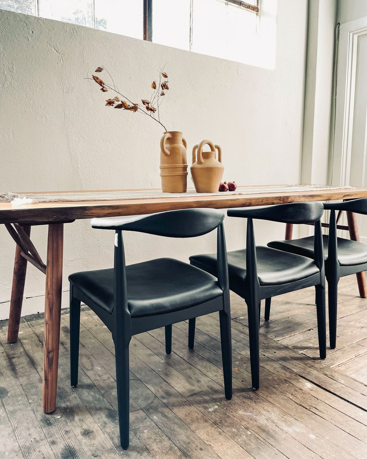 Copenhagen Dining Chair - Black Ash – SOBU