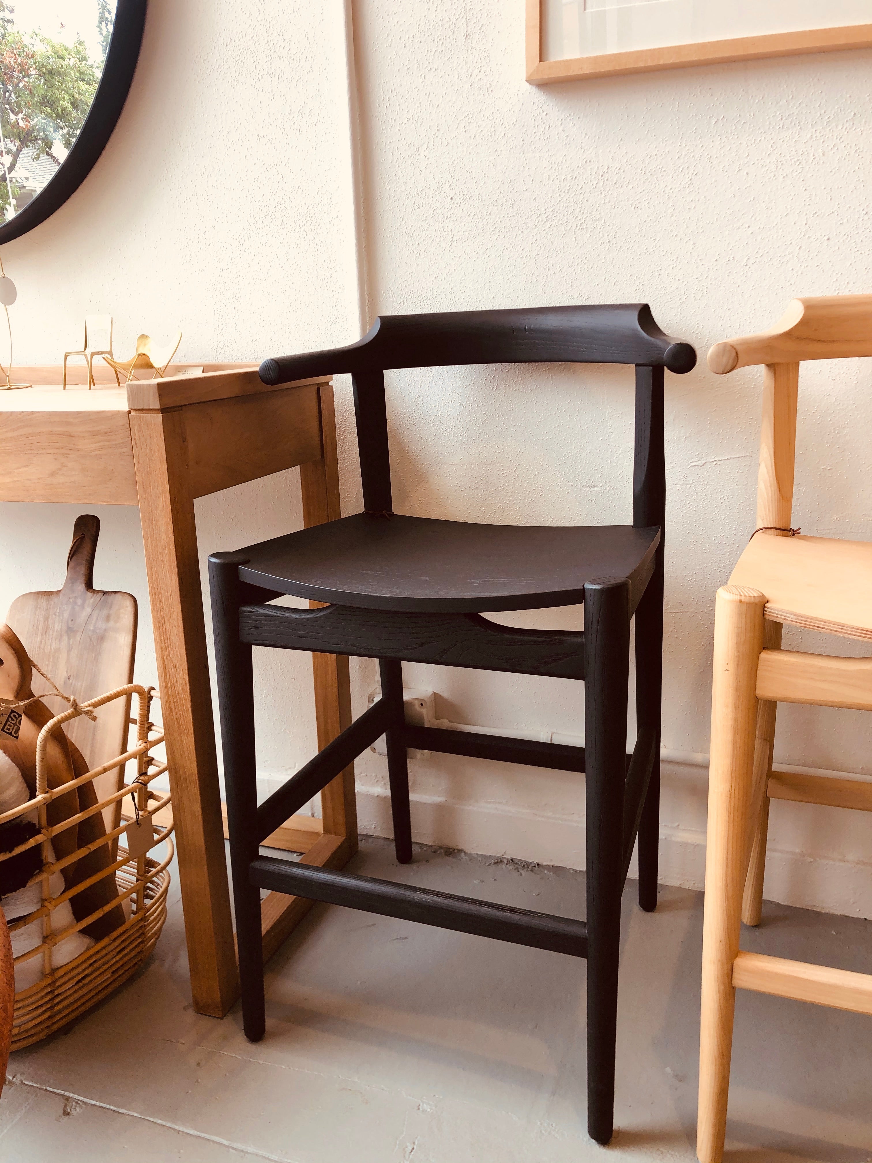 Frank Counter Stool - Black Ash – SOBU