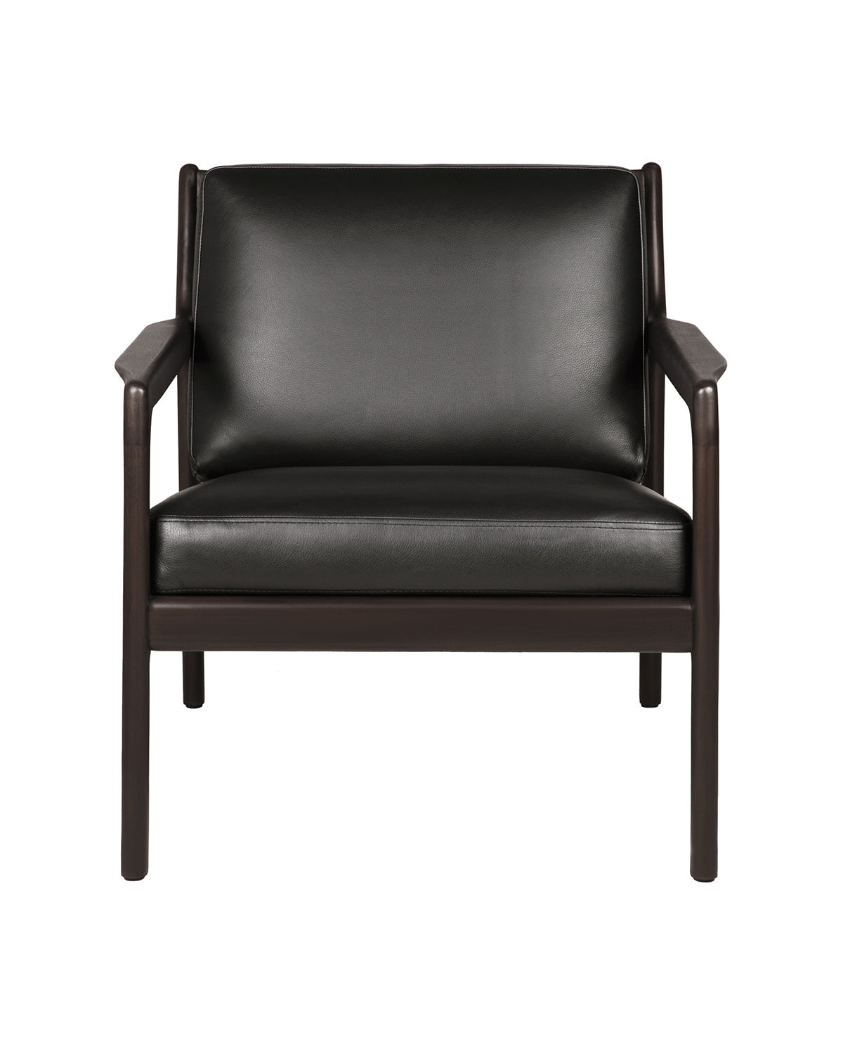 Jack Lounge Chair - Black Leather – SOBU