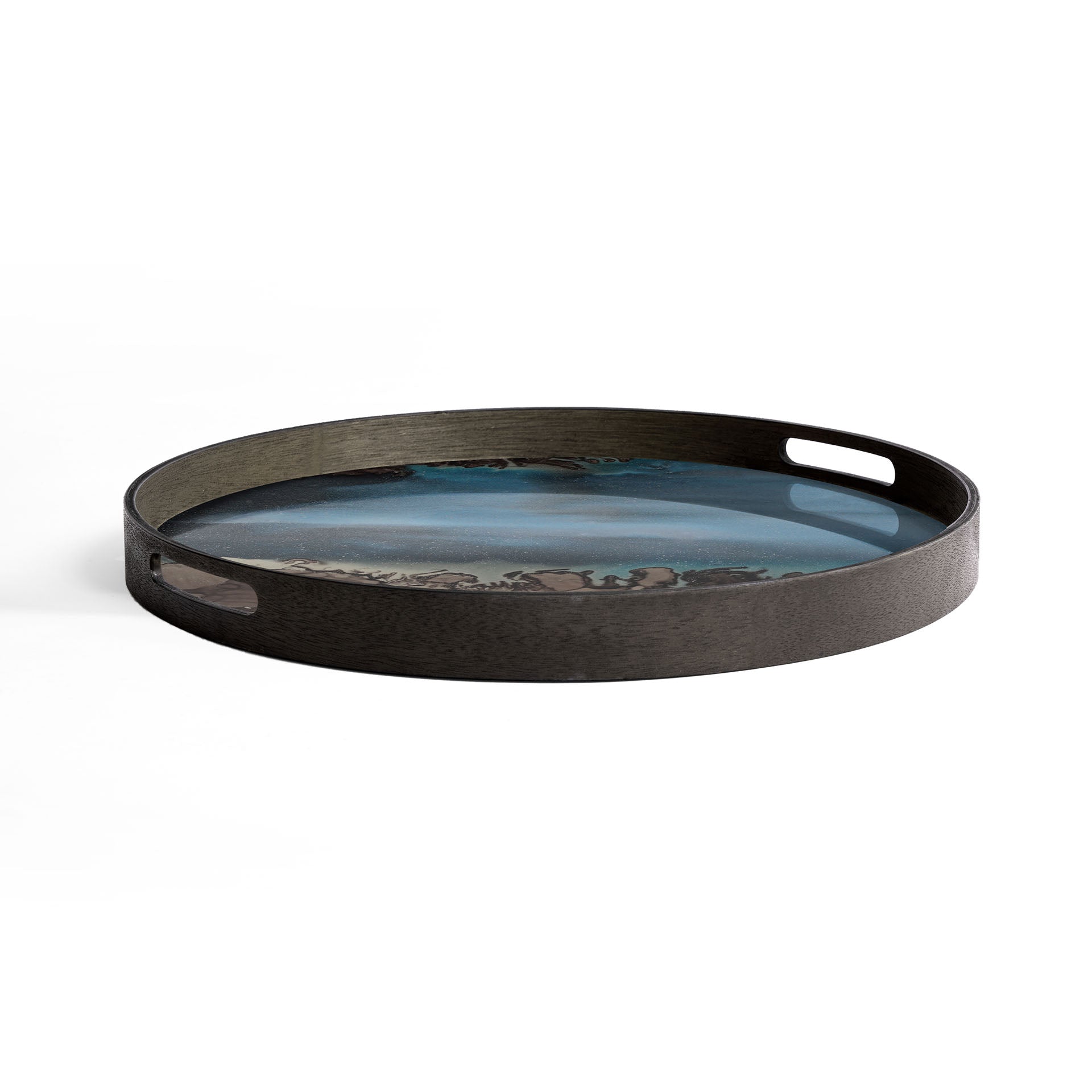 Slate Organic Glass Tray - Round / Small – SOBU