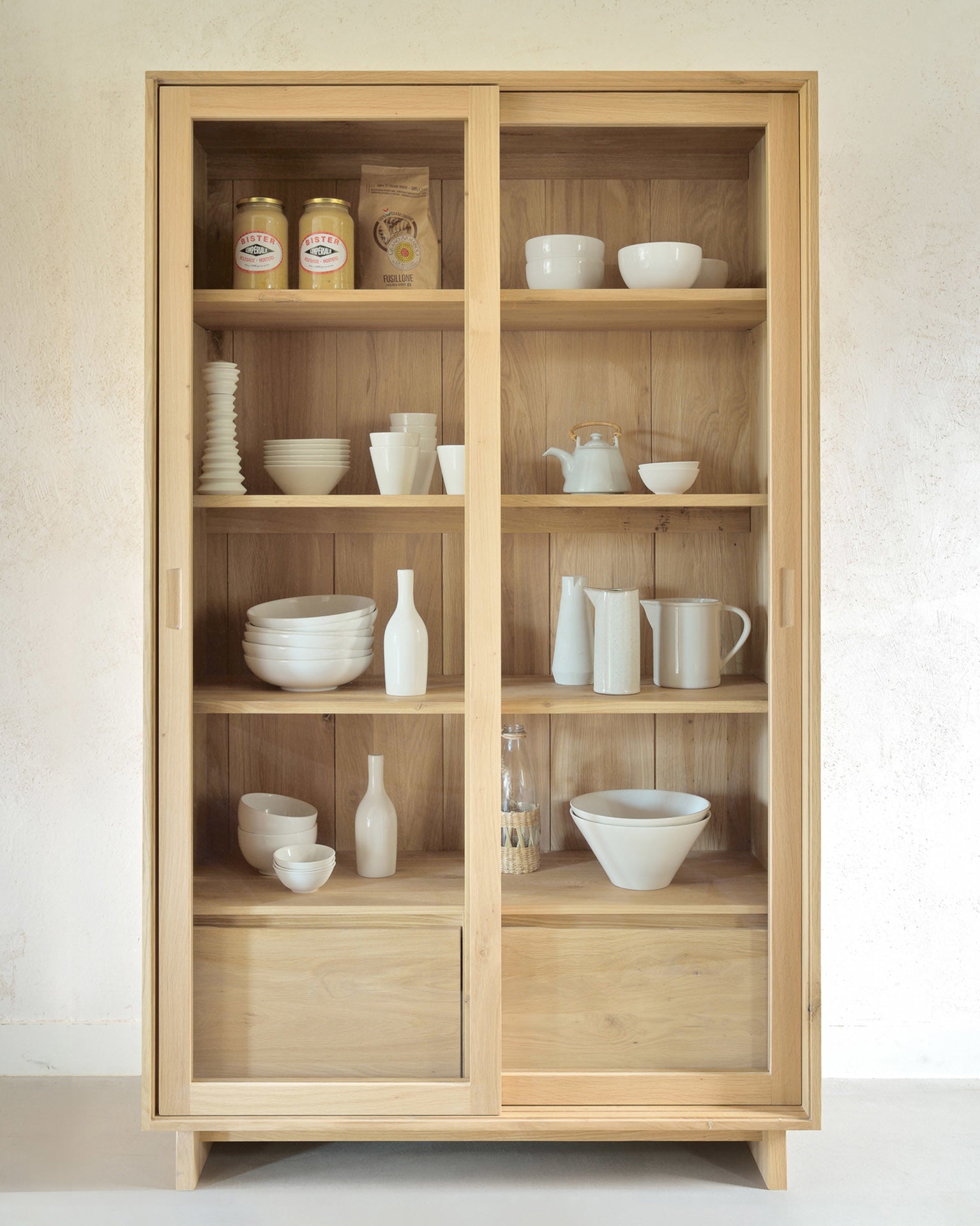 Wave Storage Cupboard - Oak – SOBU